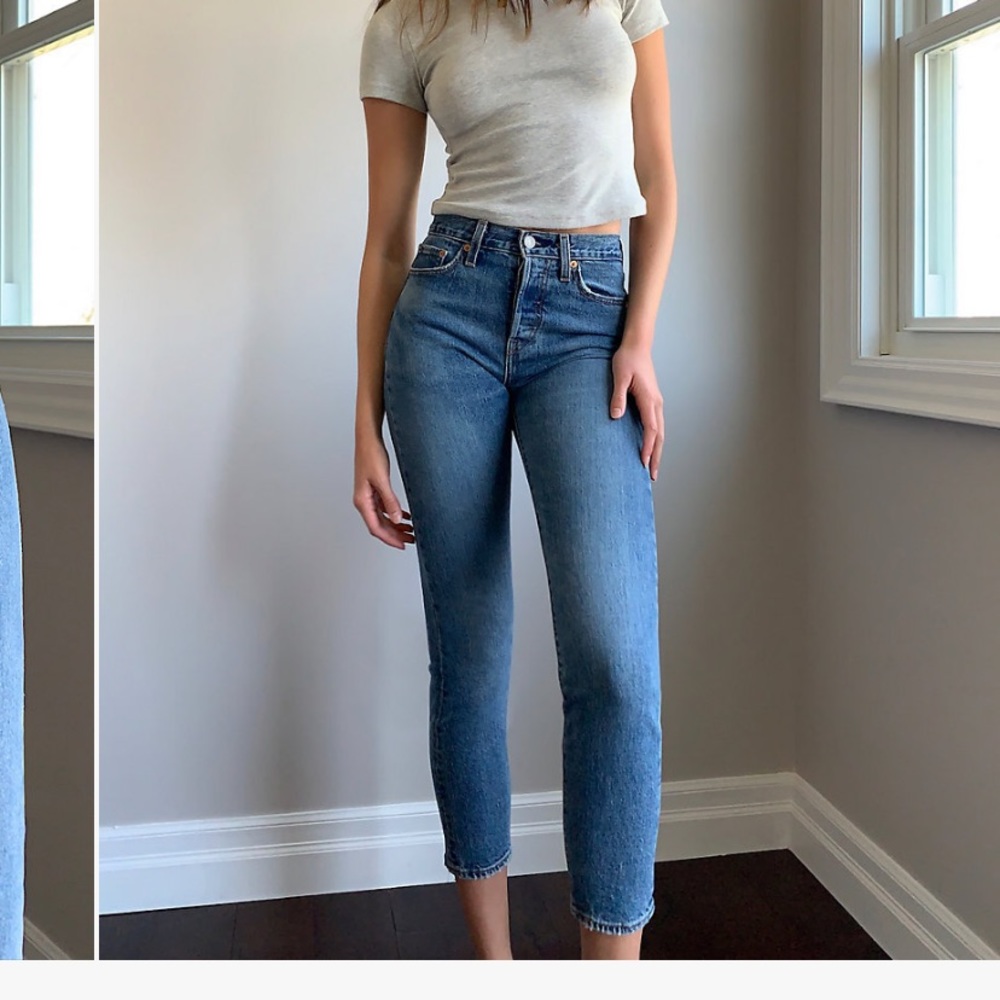 Levi’s Wedgie Icon Medium Wash Jeans - Gem